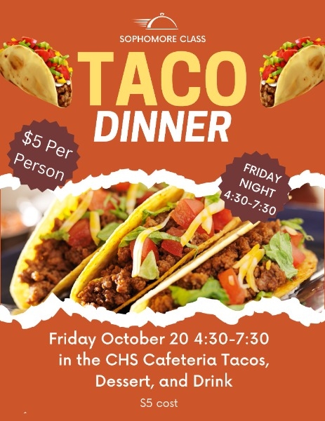 Concordia R-2 School District - Sophomore Taco Dinner Fundraiser